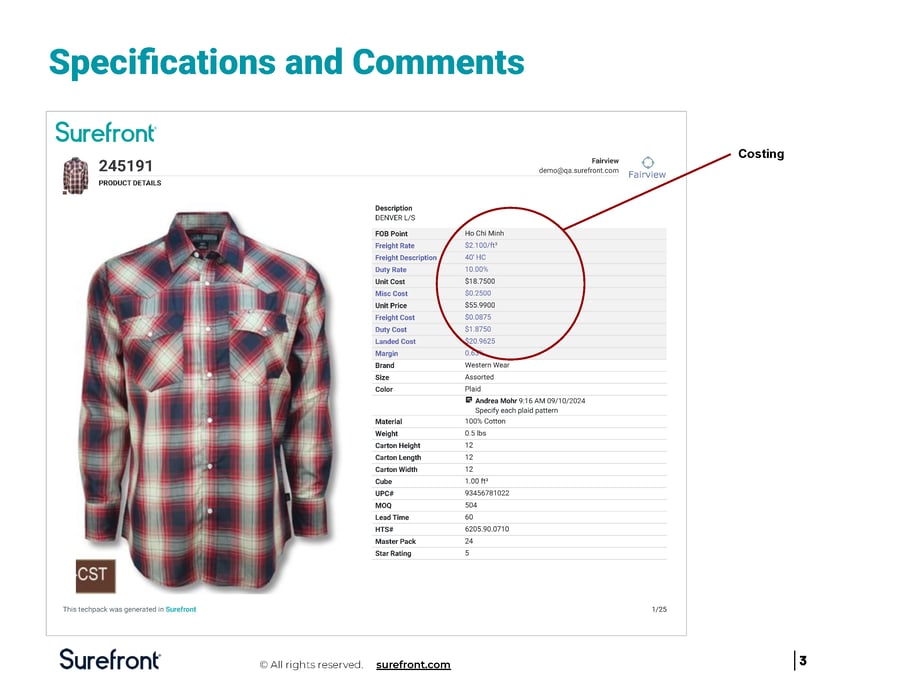 The Step-By-Step Tech Pack Template